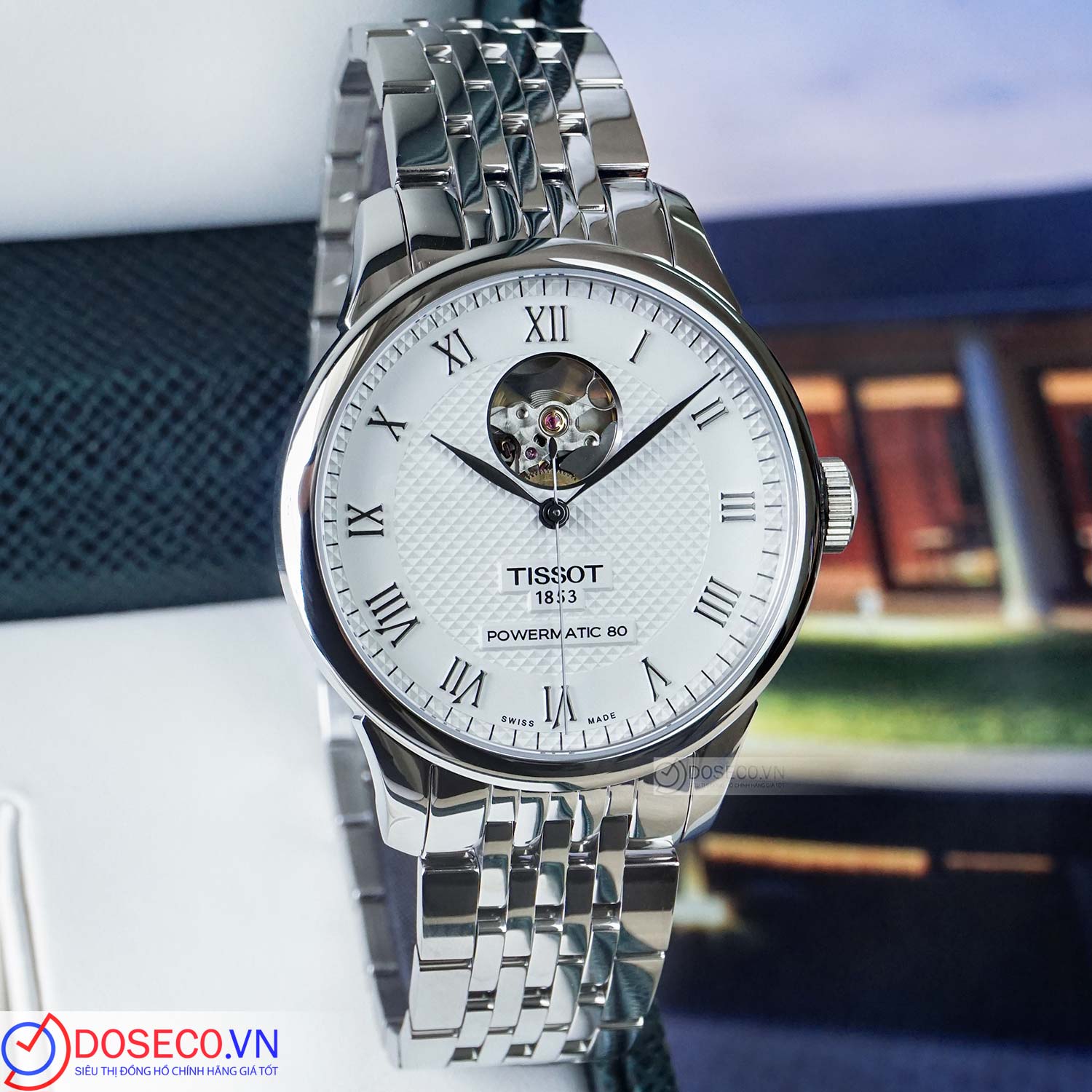 Tissot Le Locle Powermatic 80 Open Heart T006.407.11.033.02 T0064071103302